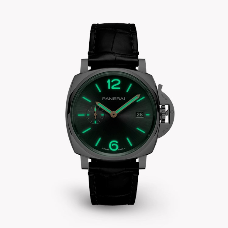 Panerai Luminor Due - 42mm PAM01250 Watch - 42mm, Black Dial, Arabic ...