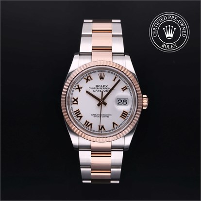 'Rolex Certified Pre-Owned Datejust, 36mm, Oystersteel & Everose Gold,2019,2250739 | Pragnell